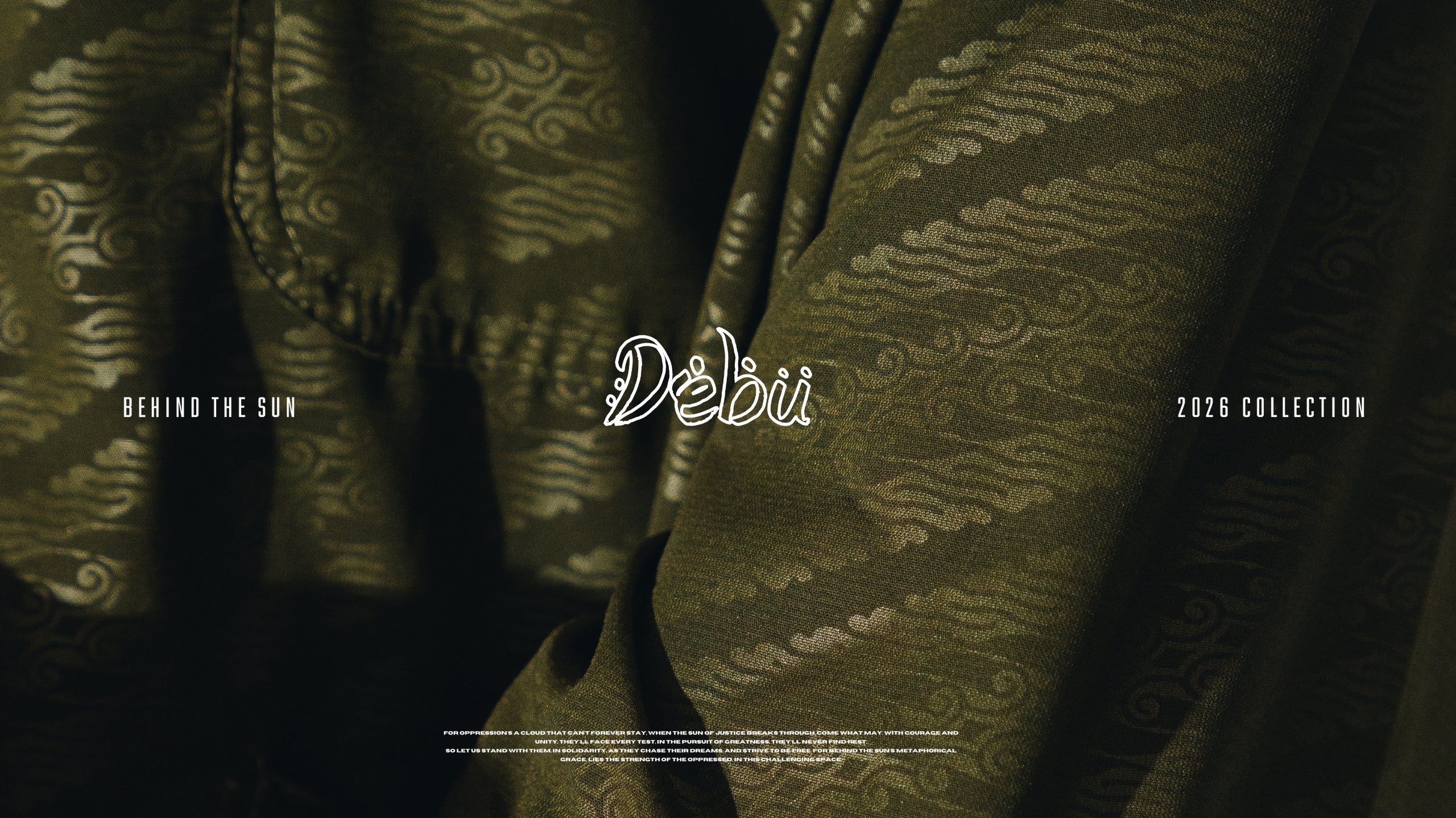 DEBU 2026 Collection – Behind The Sun
